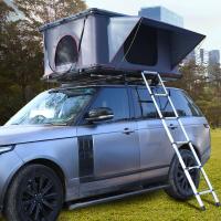 China 4x4 Offroad Camping Truck Rooftop Tent 4 Person Aluminium Hard Shell Car Roof Top Tent Outdoor Hard Shell Car Rooftop Tent for sale