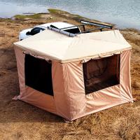 China New Design 270 Degree Open Rooftop Tent Shelter off Road Free Standing 2M fox Wing Car Side Awning for sale
