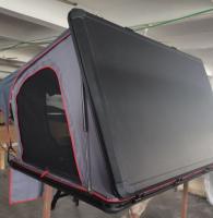 China Camping Aluminum 4 Person Outdoor Hiking Rooftop Roof Top Car Tent Triangle Clamshell Hard Shell Top Roof Tent for sale
