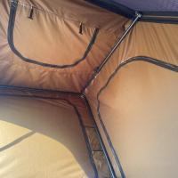 China All New Aluminum Shell with Crossbar  Triangular Roof Tent  Outdoor Camping  Self Driving and Rain Shelter Tent for sale