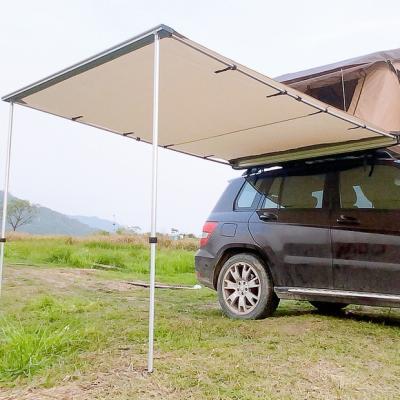 China Summer Factory Car Awning Tent Outdoor Camping Car Side Roof Awning Tent for sale