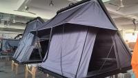 China SPAKYCE Outdoor Camping Waterproof 4 People SUV Aluminium Alloy Rooftop Tent Triangle Hard Shell Top Roof Tent for sale