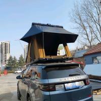 China SPAKYCE Outdoor Camping Waterproof 4 People SUV Aluminium Alloy Rooftop Tent Triangle Hard Shell Top Roof Tent for sale