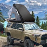 China Triangle Rooftop Tent Hard Shell Car Truck Roof Top Tent SUV Tent for sale