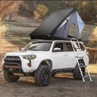 China New Camping Aluminum 3 Person Outdoor Hiking Rooftop Roof Top Car Tent Triangle Clamshell Hard Shell Top Roof Tent for sale