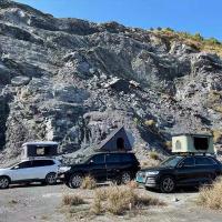 China Modern Novel Design Factory Price Car Roof Top Tent Hard Shell for sale