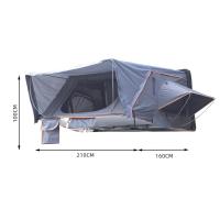 China Car Roof Top Tent Hard Shell ABS Material 2 Person Travel Camp Tent Roof Tent for Pickup SUV Wrangler Land Cruiser for sale
