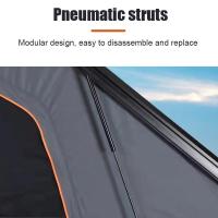 China 3 Person Roof Triangle Tent Aluminum Alloy Shell Automatic Aluminum Alloy Support Rod for sale