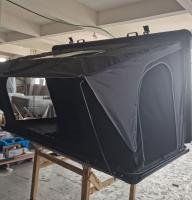 China Camping Aluminum 4 Person Outdoor Hiking Rooftop Roof Top Car Tent Triangle Clamshell Hard Shell Top Roof Tent for sale