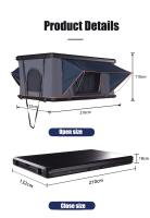 China Outdoor Roof Shelter Tent  High-quality Oxford Cloth  Sun Resistant and Tear Resistant Aluminum Shell Roof Tent for sale