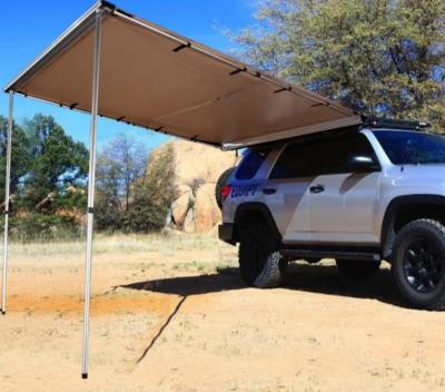 China Factory OEM 4wd Suv 4X4 Offroad Awning Car Side Retractable Awning Roof Top Tent Car Awning for Truck Campers for sale