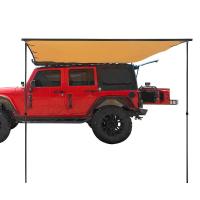 China Factory OEM 4wd SUV Customized Retractable Camping Rooftop Car Roof Side Awning for Camping for sale