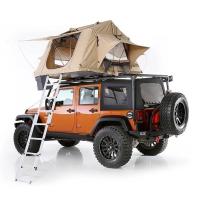 China Car Roof Tent With Annex Room Rainproof 4x4 4Person Aluminum Camping Car Soft Shell Rooftop Roof Top Tent for Vehicle Suv Truck for sale