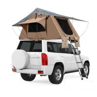 China Soft Car Roof Top Tent Box for Road 1.8M 2.1M 3-4 Person Camping Sleeping Rooftop Tent for Jeep Toyota Wrangler Land Cruiser for sale