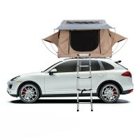 China Soft Car Roof Top Tent Box for Road 1.8M 2.1M 3-4 Person Camping Sleeping Rooftop Tent for Jeep Toyota Wrangler Land Cruiser for sale