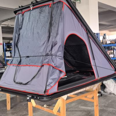 China Aluminum Clamshell Hard Shell Roof Top Tent 4 Person for Camping Car Rooftop for sale