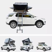 China ABS Shell Car Roof Top Tent Folding SUV Truck Rooftop Tent Automatic Outdoor Camp Hard Shell Car Roof Tent for sale