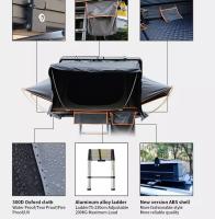 China ABS Shell Car Roof Top Tent Folding SUV Truck Rooftop Tent Automatic Outdoor Camp Hard Shell Car Roof Tent for sale