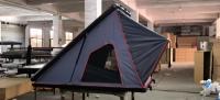 China SPAKYCE Outdoor Camping Waterproof 4 People SUV Aluminium Alloy Rooftop Tent Triangle Hard Shell Top Roof Tent for sale