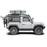 China Aluminum Frame Rooftop Tent Car Large Size 1.9M 1.6M 1.4M Soft Shell Double Layer Foldable Soft Car Roof Tents for Vehicle SUV for sale