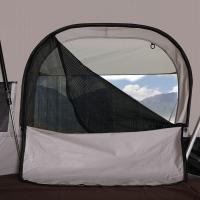 China Aluminum Frame Rooftop Tent Car Large Size 1.9M 1.6M 1.4M Soft Shell Double Layer Foldable Soft Car Roof Tents for Vehicle SUV for sale