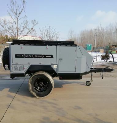 China Factory Camper Trailer Mini Teardrop Trailer Camper Small Teardrop Camping Caravan Travel Trailer for Sale for sale