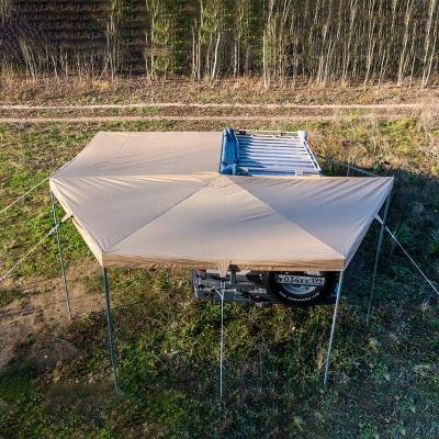 China 4x4 Accessories Sector Car Foxwing Awning /Tent 270 Degree Awning with Side Wall for sale