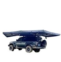 China 360 Awning Free Standing 600D Car Side Annex Room Awning Freestanding Large 360 Degree Awning with Wall for sale
