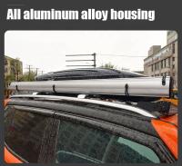 China Outdoor Camping Car Side Sunshade Canopy Tent Aluminum Alloy Pole Sunscreen Coating for sale