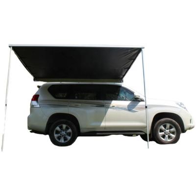 China Outdoor Camping Waterproof Car Side Canopy Tent Car Side Black Glue Anti UV Coating Sunshade Tent for sale