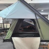 China 2025 Outdoor Camping 4X4 SUV Hardtop Roof Tent 4 Person Hard Shell Aluminum Car Roof Top Tent for Camping for sale