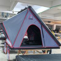 China 2025 Outdoor Camping 4X4 Car Roof Top Tent SUV Hardtop 4 Person 130cm Hard Shell Aluminum Car Rooftop Roof Top Tent for Camping for sale