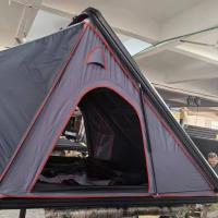 China 2025 Outdoor Camping 4X4 Car Roof Top Tent SUV Hardtop 4 Person 130cm Hard Shell Aluminum Car Rooftop Roof Top Tent for Camping for sale