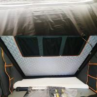 China Outdoor 4x4 Camping Triangle Waterproof Car Rooftop Tent Hard Clamshell 4 Person Aluminum Hard Shell Roof Top Tent for Sale for sale