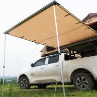 China OEM 4x4 Waterproof Car Side Retractable Awning Sun Shelter Tent 2.5*3M Foldable Vehicle Awning Car Side Awning for Camping for sale