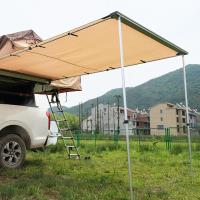 China OEM 4x4 Waterproof Car Side Retractable Awning Sun Shelter Tent 2.5*3M Foldable Vehicle Awning Car Side Awning for Camping for sale