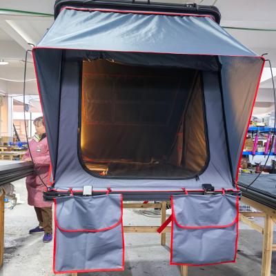 China Manufacturer Sales 4 Person Car Rooftop Tent Aluminum Alloy Hardshell Car Roof Top Tent Box for Camping for sale