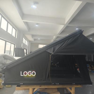 China Factory New 4x4 Off Road Outdoor Camping Car Rooftop Tent Aluminum 4 Person Hardtop Suv Roof Tents for Vehicles for sale