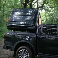 China Tente De Toit 4x4 SUV Waterproof Car Rooftop Tent Automatic Side Open 4 Person Dachzelt ABS Hard Shell Roof Top Tent for sale
