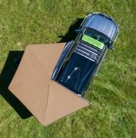 China New Arrival Glamping Free Standing 270 360 Degree extra Large  2M Car Roof Top Tent Side Awning with Light for sale