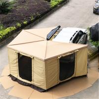 China Foxwing 270XL Waterproof Car Awning Tent 4WD 270 Degree Large Extendable with Side Wall for 4x4 Offroad Made of Oxford Fabric for sale
