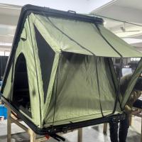 China Rooftent Aluminum Rooftop Tent 4 Person Hard Shell Pop up Waterproof HardShell Roof Top Tent Jeep Car Electric Rooftop Tent for sale