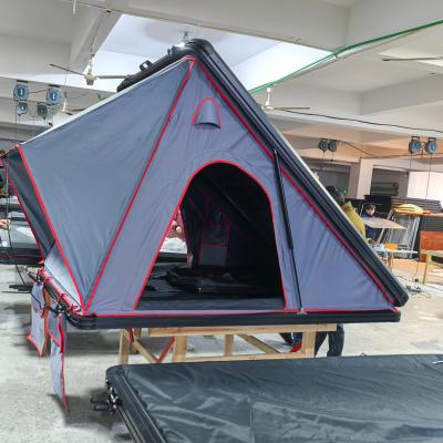 China Waterproof 4x4 Car Roof Top Tent Outdoor Aluminum Hard Shell Quick Open 4-Person Rooftop Tents Best Sale for sale