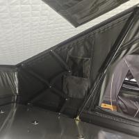 China 4x4 Offroad Car Roof Tent Waterproof Aluminum Hard Shell with Oxford Fabric 4-5 Person Triangle Rooftop Tent for Outdoor Camping for sale