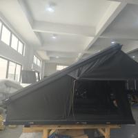 China OEM 4x4 Waterproof Aluminium Hard Shell Roof Tent 4-Person Triangle Top Car Auto Tent Made of Oxford Fabric Available for Sale for sale