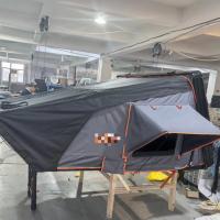 China Outdoor Waterproof 4-Person ABS Hard Shell Roof Top Tent Quick Setup Clamshell Design Oxford for Off-Road Camping 4x4 Rooftop for sale