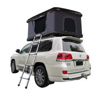 China Aluminum ABS Hard Shell Car Roof Top Tent Outdoor Folding Camping Truck Rooftop Tent for SUV Pickup Trailer for sale