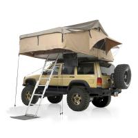 China 2-3 Person Aluminum Car Outdoor Rooftop Tent Camping Roof Top Tent Soft Shell for sale