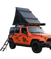 China Overseas Best-selling Outdoor Camping Off-road Vehicle Self Driving Triangular Aluminum Alloy Roof Tent for sale