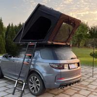 China Overseas Best-selling Outdoor Camping Off-road Vehicle Self Driving Triangular Aluminum Alloy Roof Tent for sale